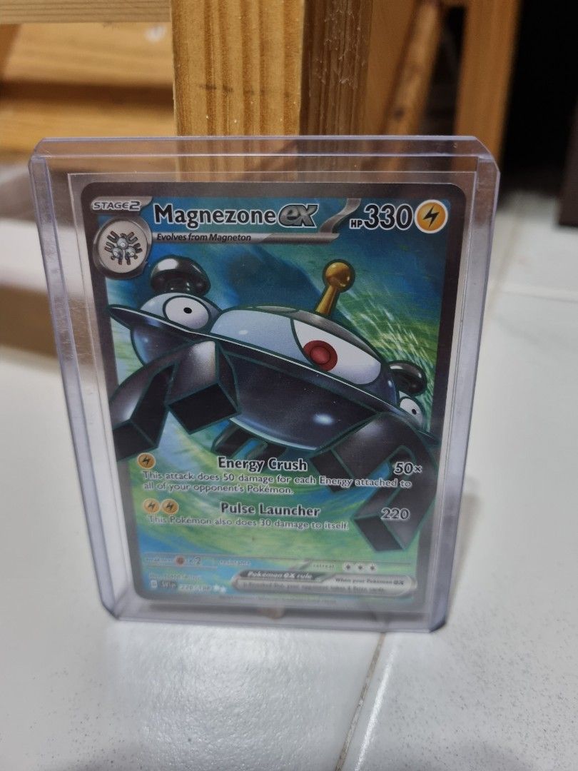 Magnezone EX Full Art, Hobbies & Toys, Memorabilia & Collectibles ...