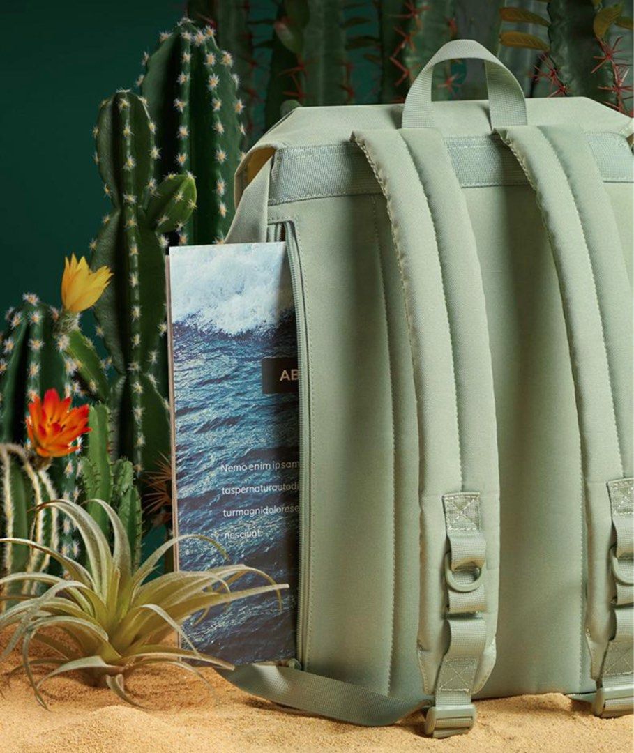 MAH Backpack In Cactus Green, Women's Fashion, Bags & Wallets, Backpacks on Carousell