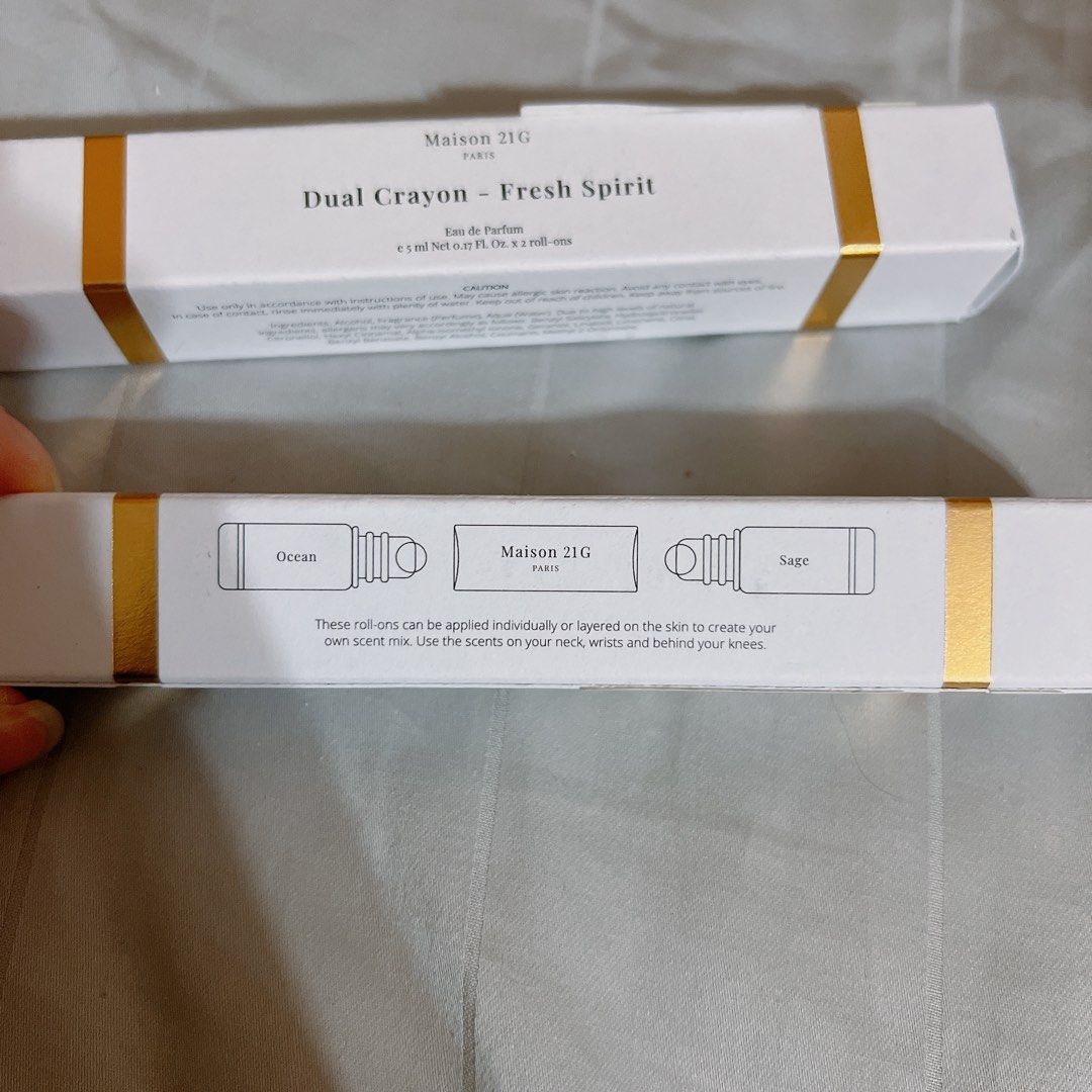 Maison 21G Dual Crayon Perfume - Fresh Spirit, Beauty & Personal Care ...