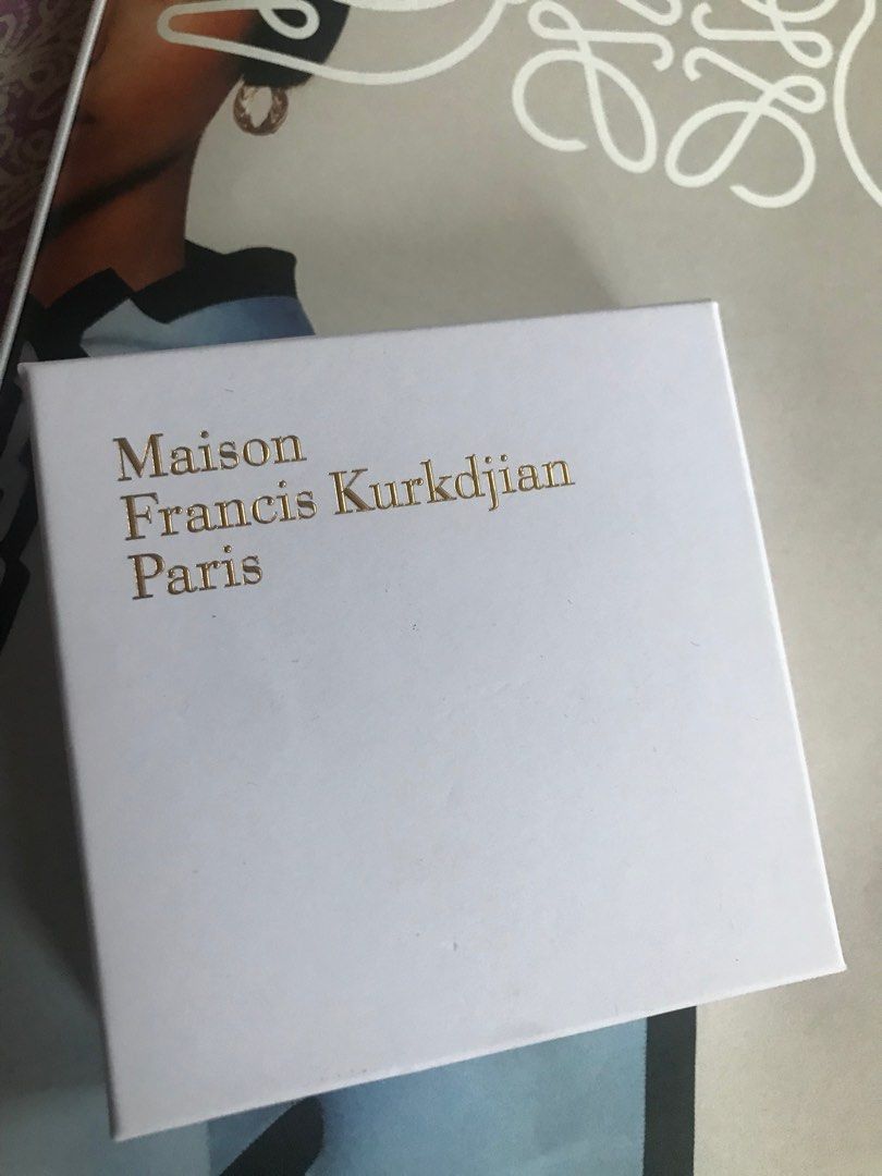 Maison Francis Kurkdjian Paris MFK baccarat rouge 549 extrait and edp ...