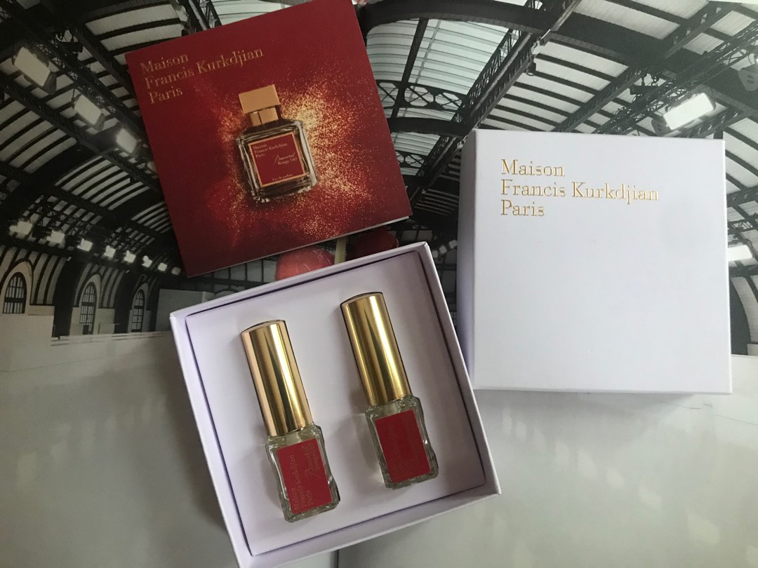 Maison Francis Kurkdjian Paris MFK baccarat rouge 549 extrait and edp ...