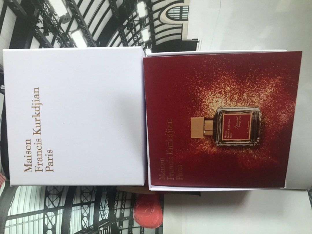 Maison Francis Kurkdjian Paris MFK baccarat rouge 549 extrait and edp ...