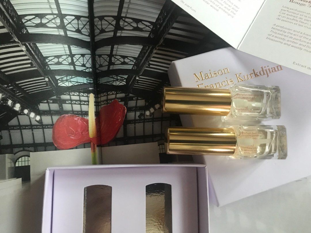 Maison Francis Kurkdjian Paris MFK baccarat rouge 549 extrait and edp ...