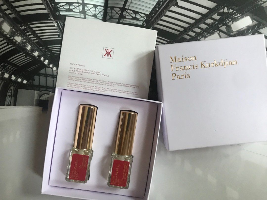 Maison Francis Kurkdjian Paris MFK baccarat rouge 549 extrait and edp ...