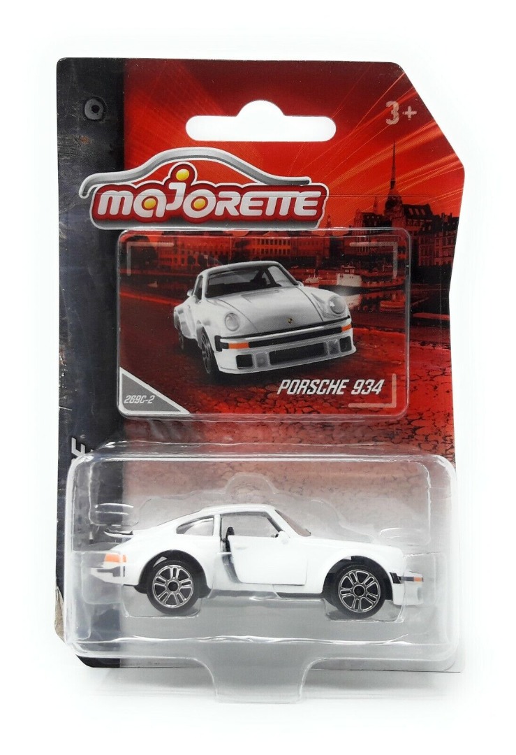 Majorette Porsche 934 white / 1:64 1/64, Hobbies & Toys, Toys & Games ...