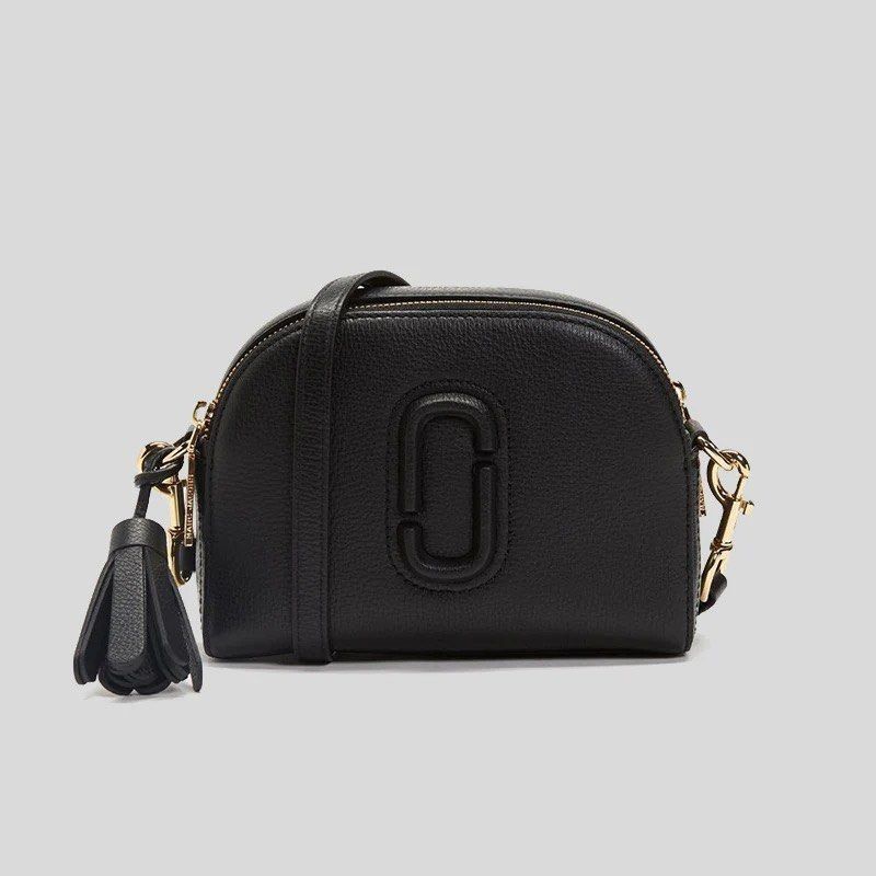 Marc jacobs mj the shutter crossbody bag black, Barang Mewah, Tas ...