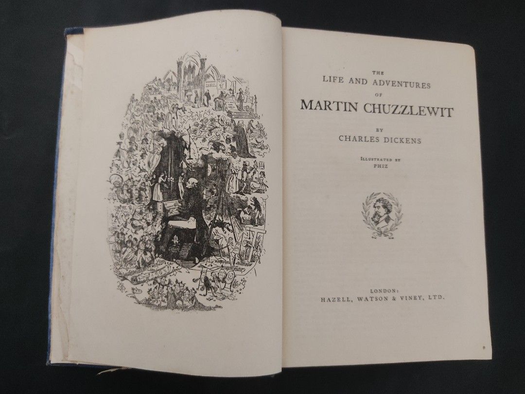 Martin Chuzzlewit by Charles Dickens (Vintage Hardbound), Hobbies ...