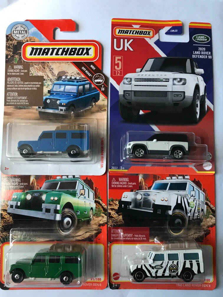 Matchbox Land Rover Defender 90 & Series 2, Hobbies & Toys, Toys ...