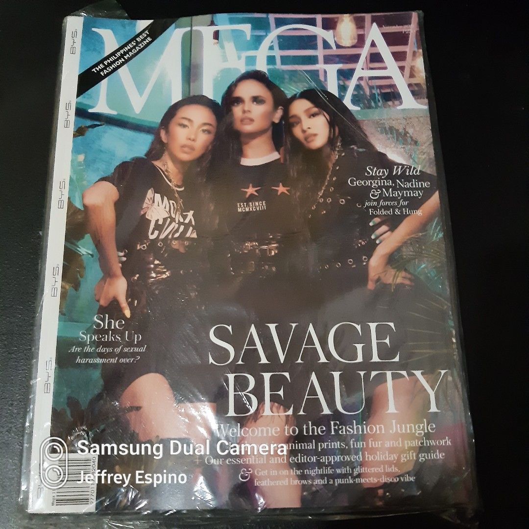 Mega Magazine Maymay Entrata Georgina Wilson Nadine Lustre, Hobbies ...