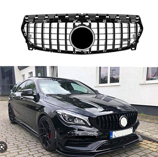 Mercedes CLA GT Grill, Car Accessories, Accessories on Carousell