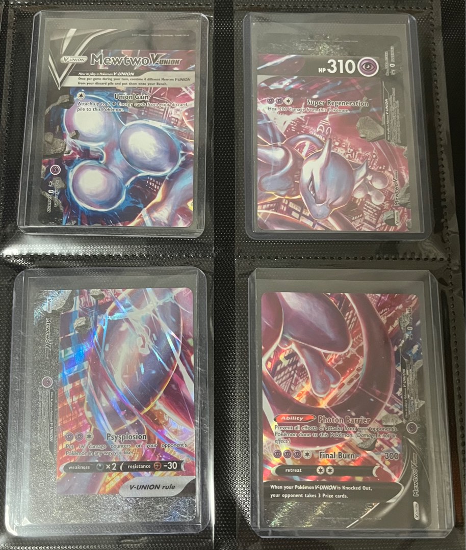 Mewtwo Vunion, Hobbies & Toys, Toys & Games on Carousell