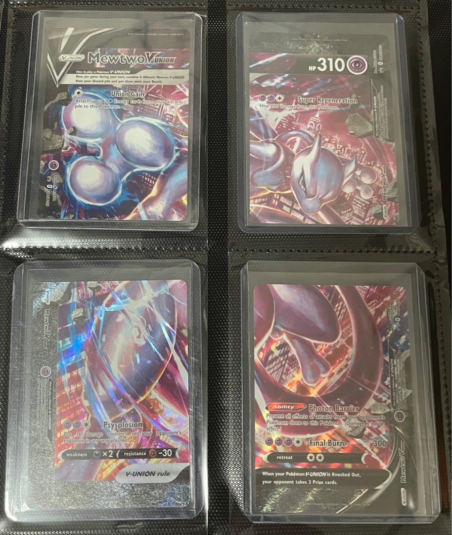 Mewtwo Vunion, Hobbies & Toys, Toys & Games on Carousell