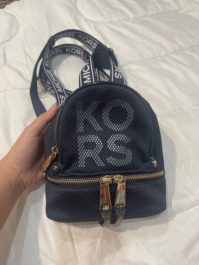 Michael Kors mini Rhea, Women's Fashion, Bags & Wallets, Backpacks on ...