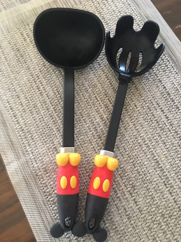 Mickey Mouse pasta set, Furniture & Home Living, Kitchenware ...