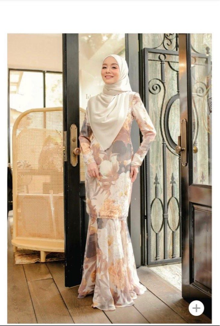 Minimalace Kyra Butter Cream, Women's Fashion, Muslimah Fashion, Baju ...