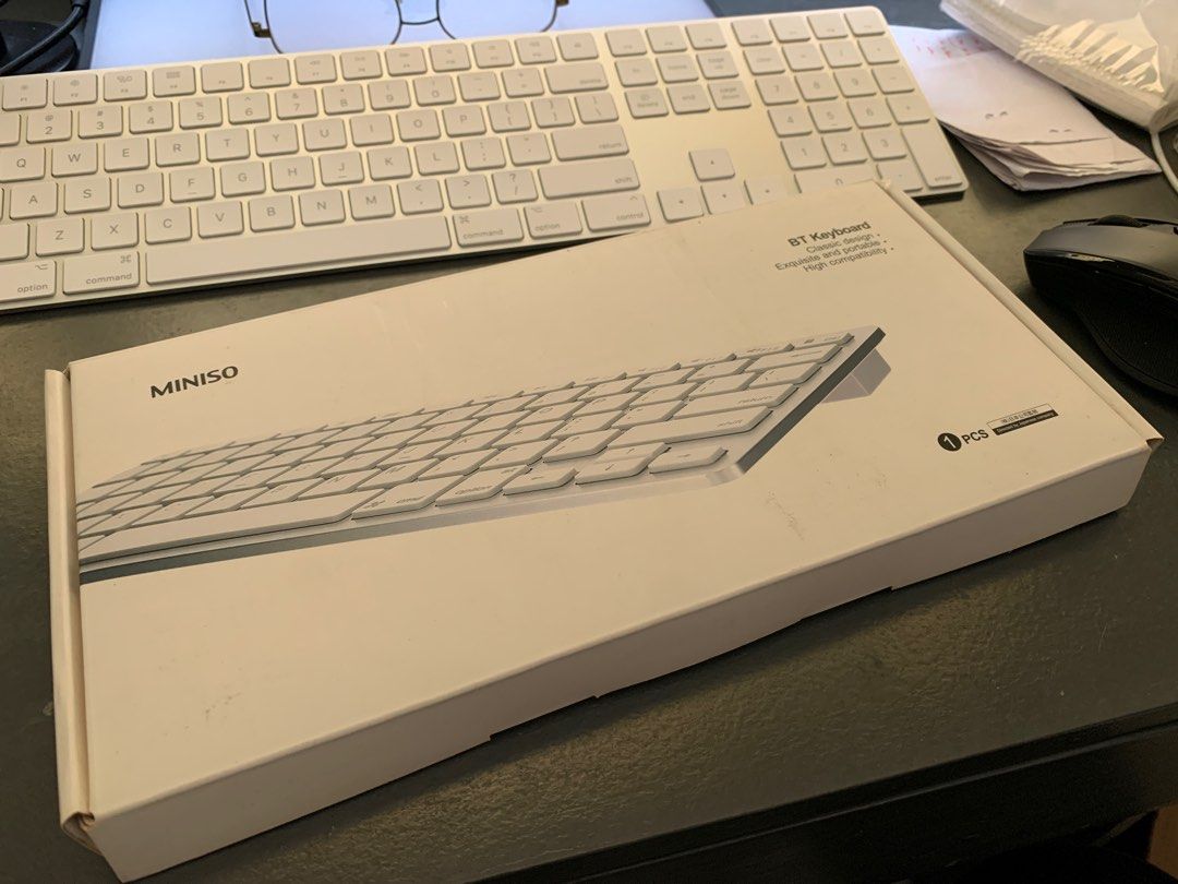 Miniso Bluetooth Keyboard Computers And Tech Parts And Accessories Computer Keyboard On Carousell