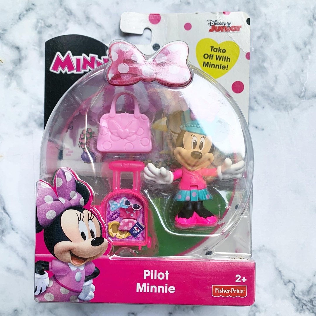 [DISNEY] Fisher Price Pilot Minnie, Toys & Collectibles, Mainan di ...
