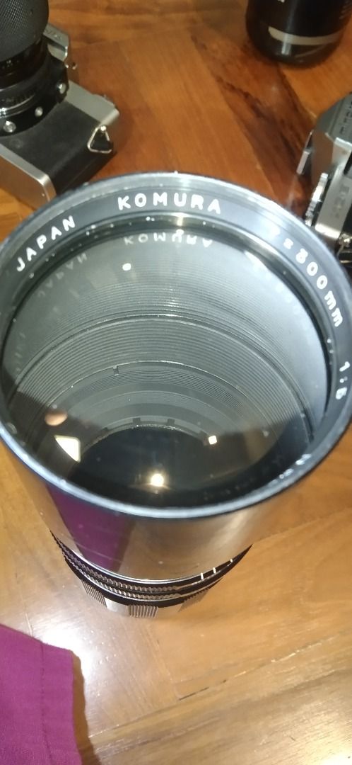 Minolta SANKYO KOHKI KOMURA 135mm F2.8 Film Camera lens, Photography ...