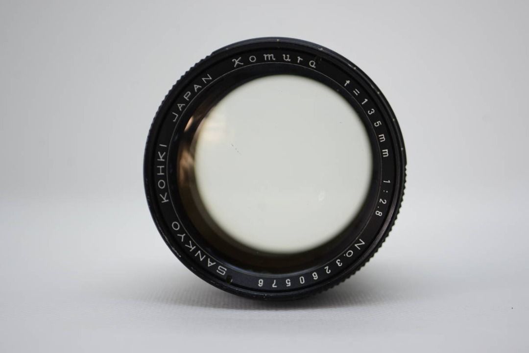 Minolta SANKYO KOHKI KOMURA 135mm F2.8 Film Camera lens, Photography ...
