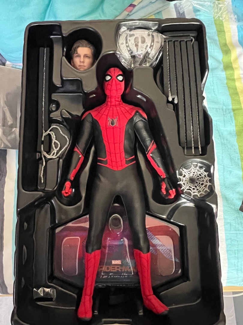 Hot toys mms 542 spider man, 興趣及遊戲, 玩具 & 遊戲類 - Carousell