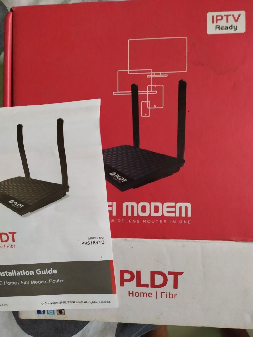Modem Router Extender Repeater Fiber home on Carousell