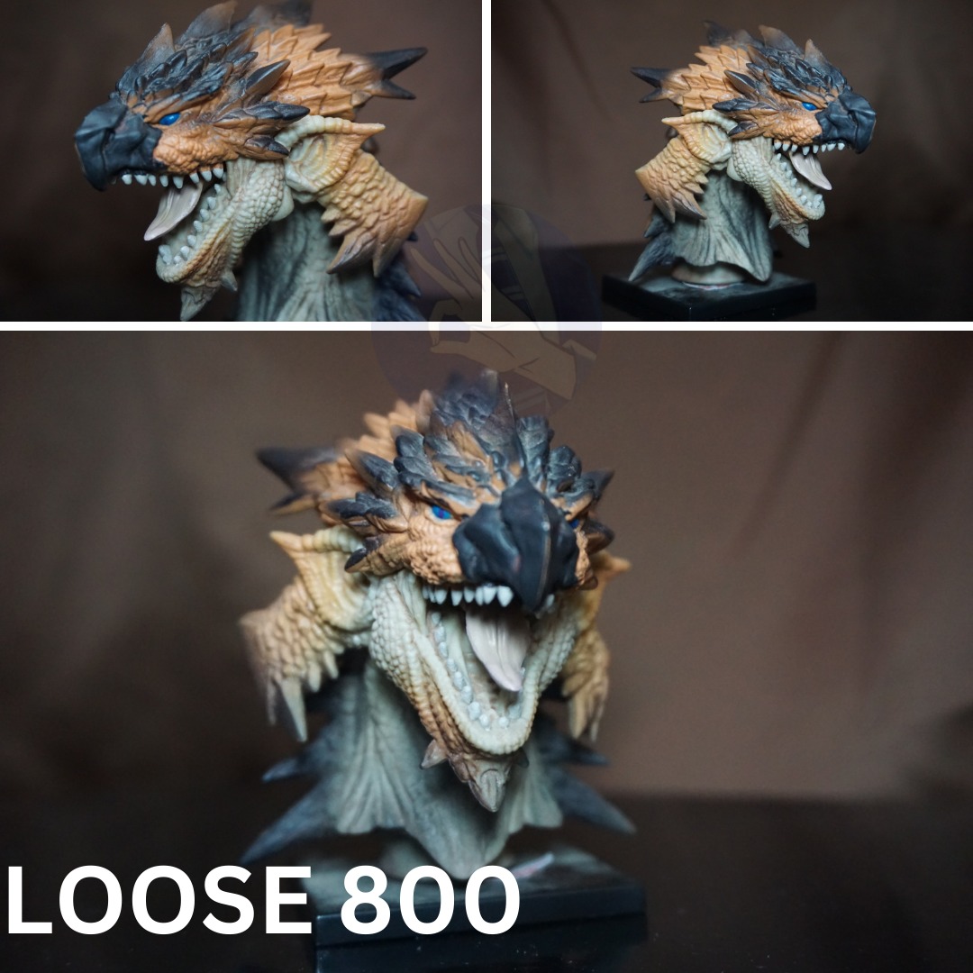 Monster Hunter Head Bust, Hobbies & Toys, Toys & Games on Carousell