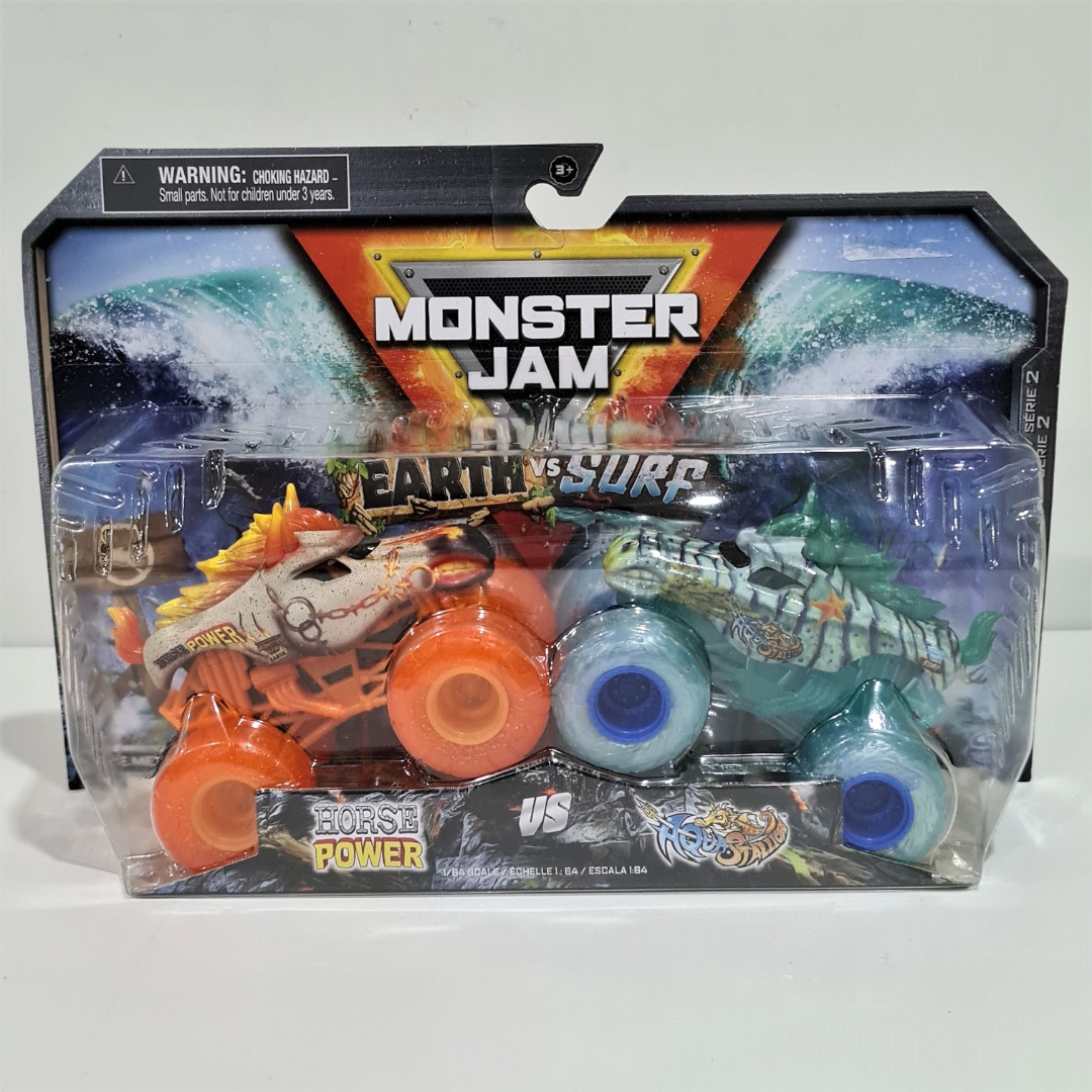 Monster Jam Horse Power vs Aqua Stallion on Carousell
