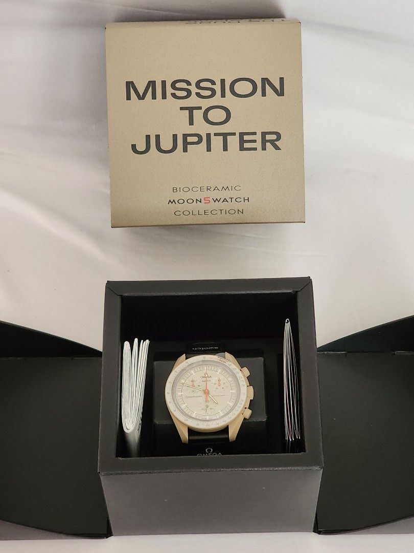 Moonswatch JUPITER, Men's Fashion, Watches & Accessories, Watches on ...