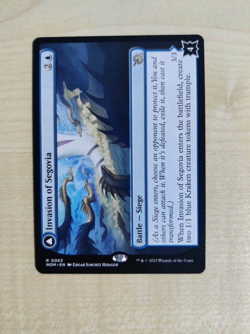 MTG Invasion of Sengovia, Hobbies & Toys, Toys & Games on Carousell