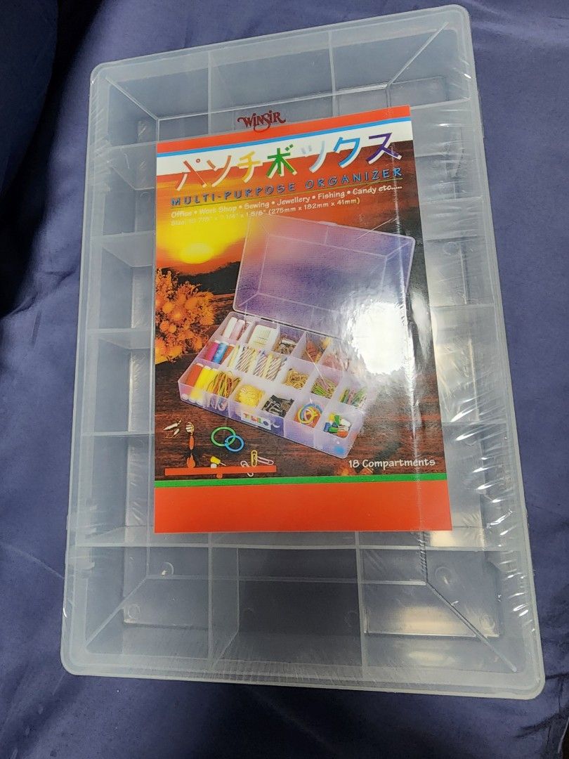 Multi Purpose Organizer Box, Women's Fashion, Jewelry & Organisers ...