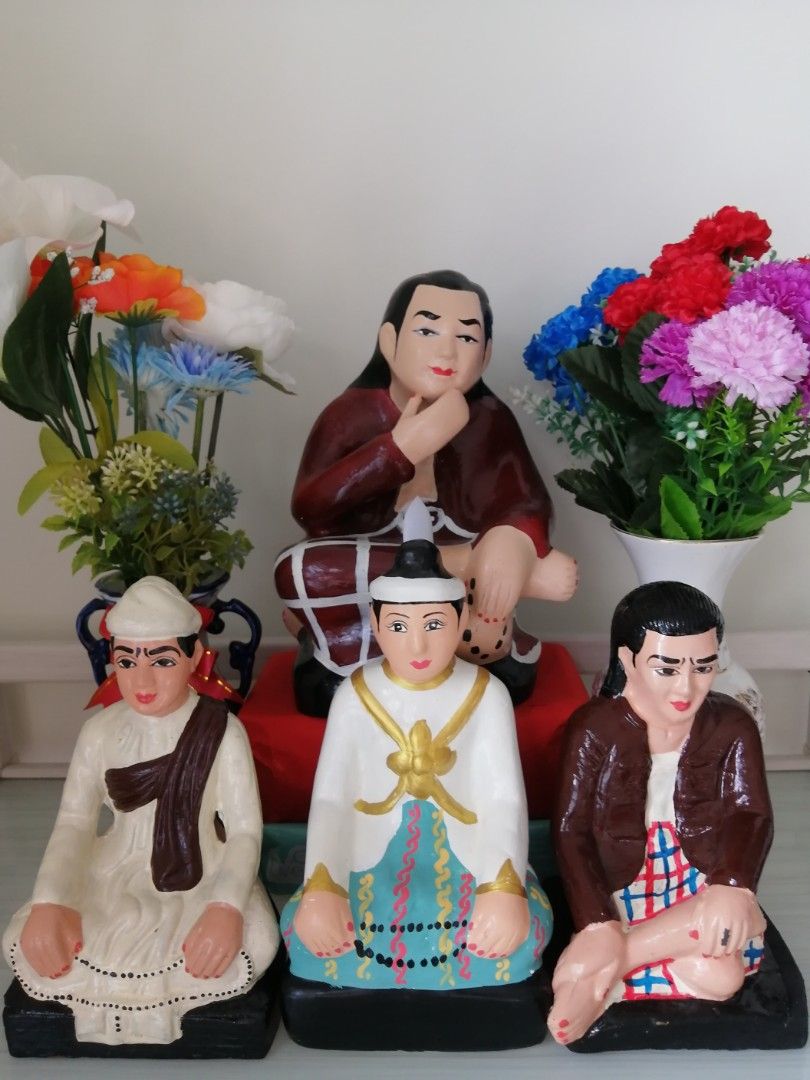Myanmar God Statue - Myanmar Deity - Bucha - Buddha, Hobbies & Toys ...