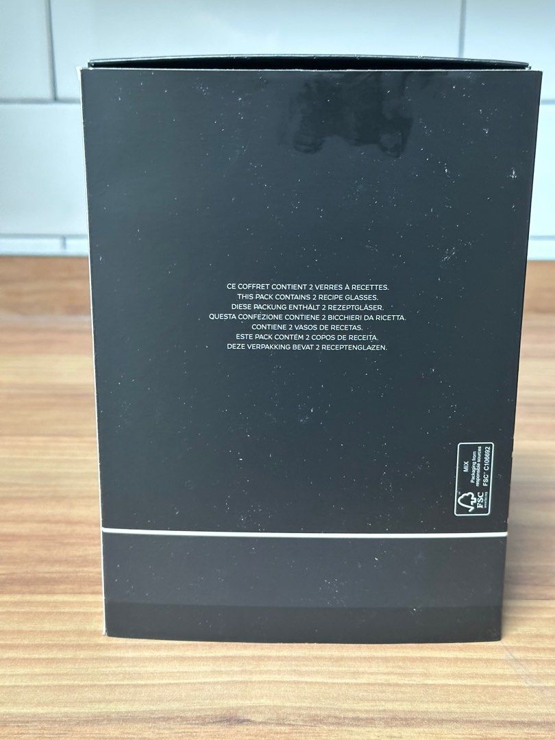 Nespresso VIEW Recipe Glasses x 2 (350ml), Furniture & Home Living ...