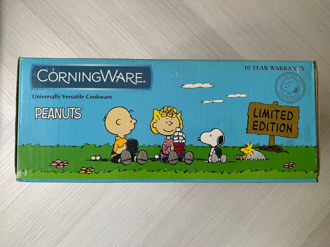 +NEW+ CorningWare Limited Edition Peanuts Snoopy 5L Covered Casserole ...