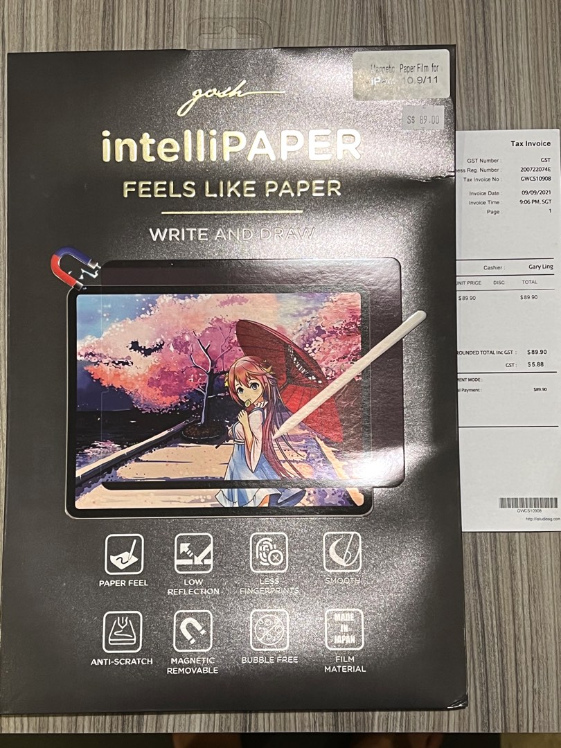 NEW UNBOXED IPad Like Paper Intelli Paper with Receipt Computers new-unboxed-ipad-like-paper-intelli-paper-with-receipt-computers