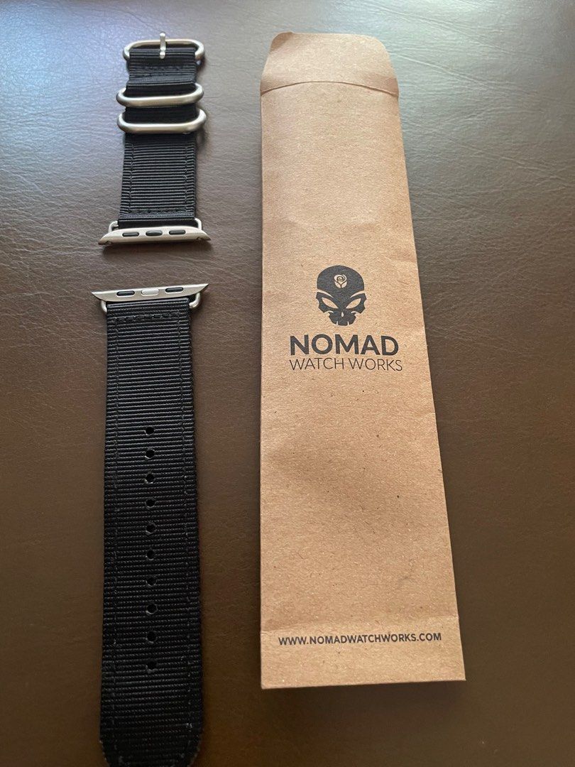 Nomad watch strap 42mm, Mobile Phones & Gadgets, Wearables & Smart Watches on Carousell
