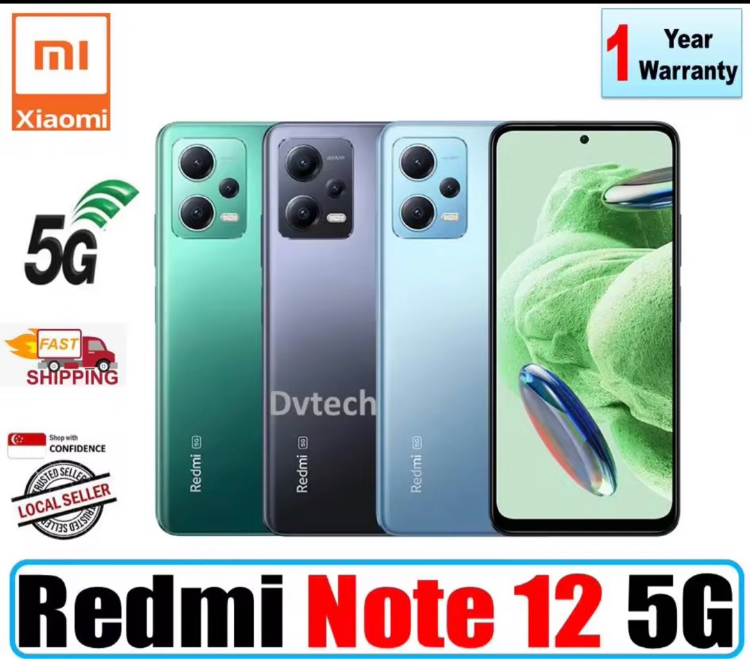 Note 12(5g) 8/256, Mobile Phones & Gadgets, Mobile Phones, Android ...