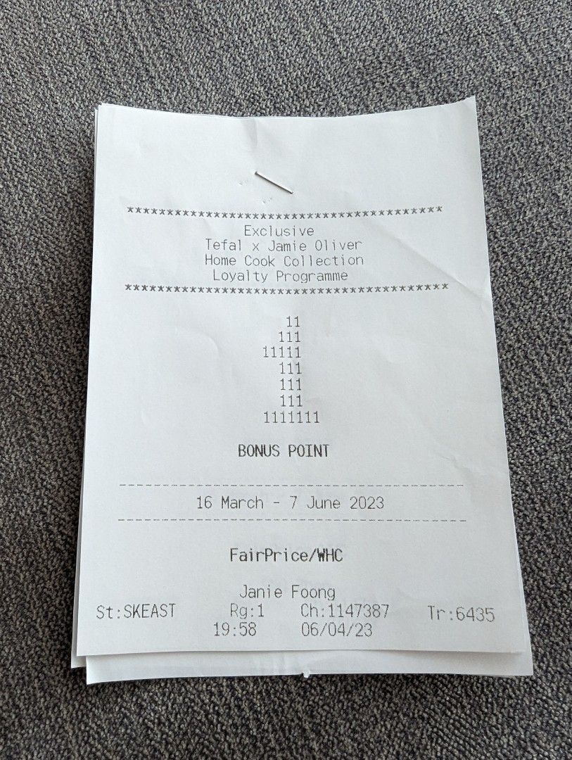 NTUC Bonus Points, Tickets & Vouchers, Store Credits on Carousell