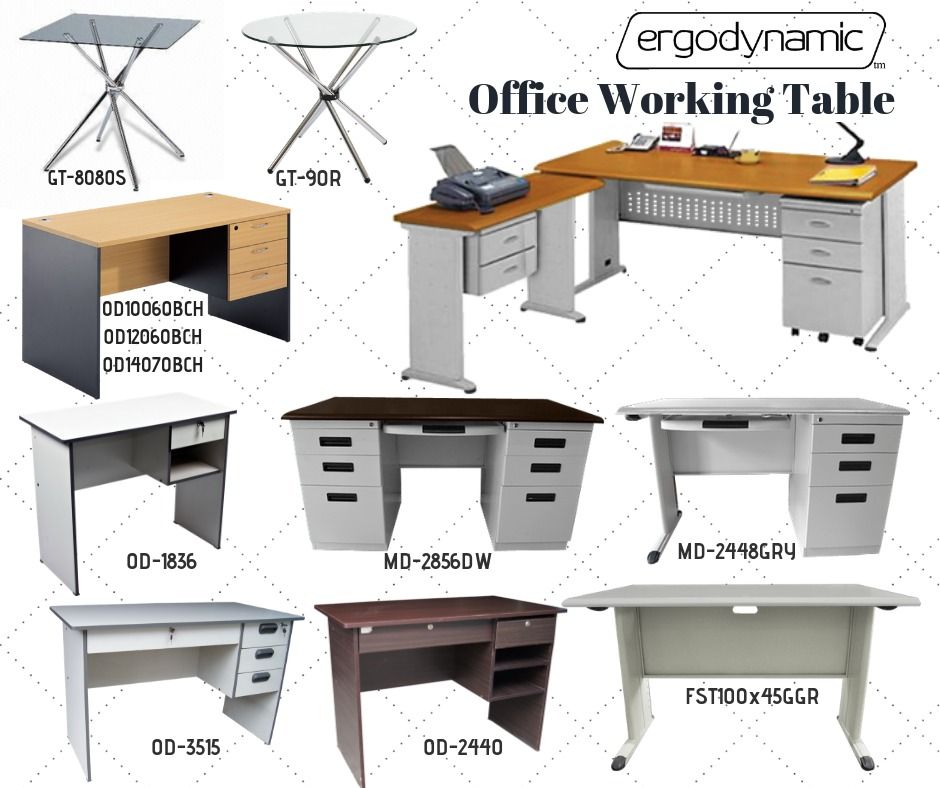 OFFICE TABLE, Free Standing Tables, Working Tables, Meeting Office desk ...