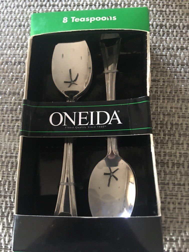 Oneida teaspoons on Carousell