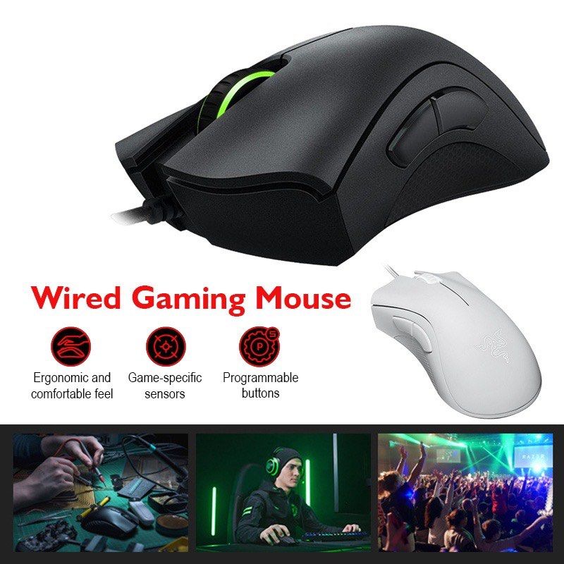 Original Razer Mouse DeathAdder Essential - Essential Gaming For PC ...