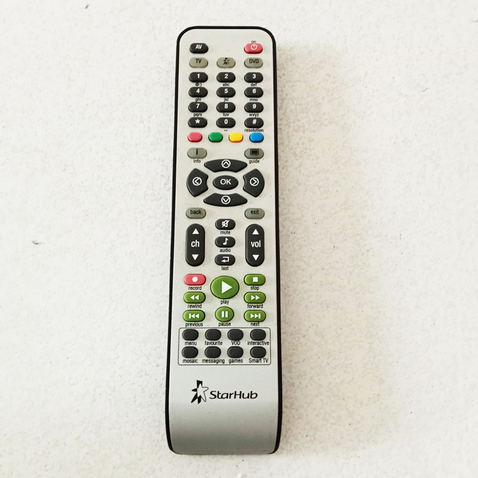 ORIGINAL Starhub Setup Box Remote Control, TV & Home Appliances, TV ...