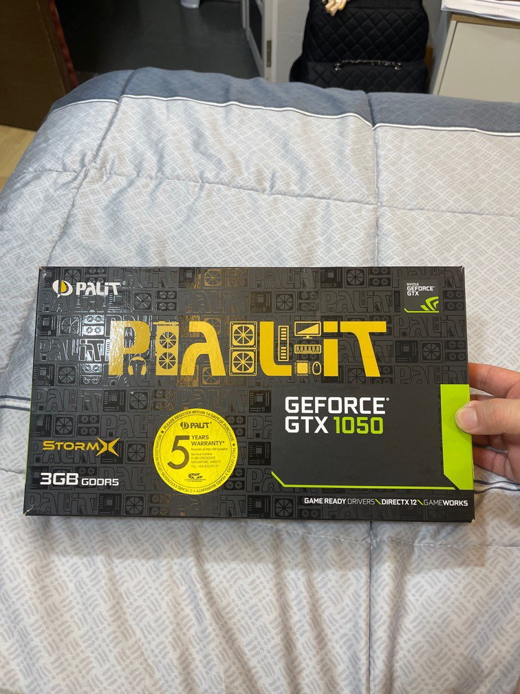 Palit GTX1050 StormX 3GB DDR5, Computers & Tech, Parts & Accessories, Computer Parts on Carousell