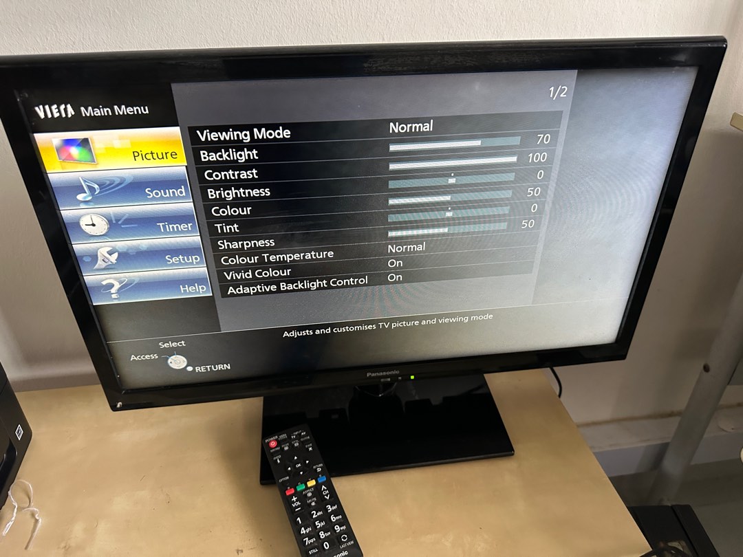 Panasonic 24 inch TH-L24XM6S LED HD TV, TV & Home Appliances, TV ...