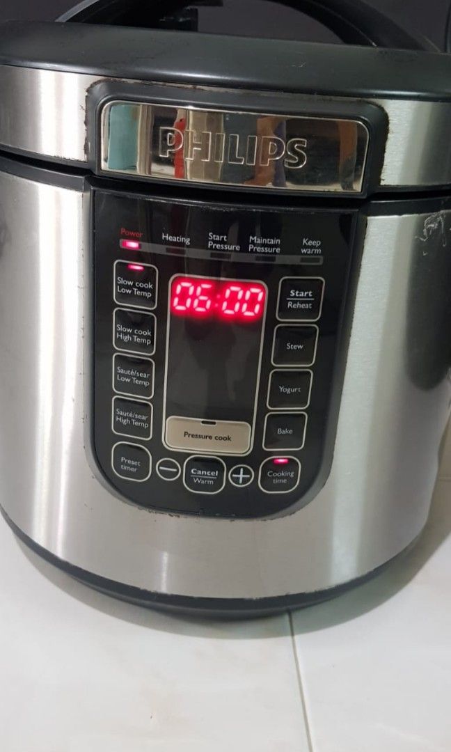 Philip All-in-One pressure cooket, TV & Home Appliances, Kitchen ...
