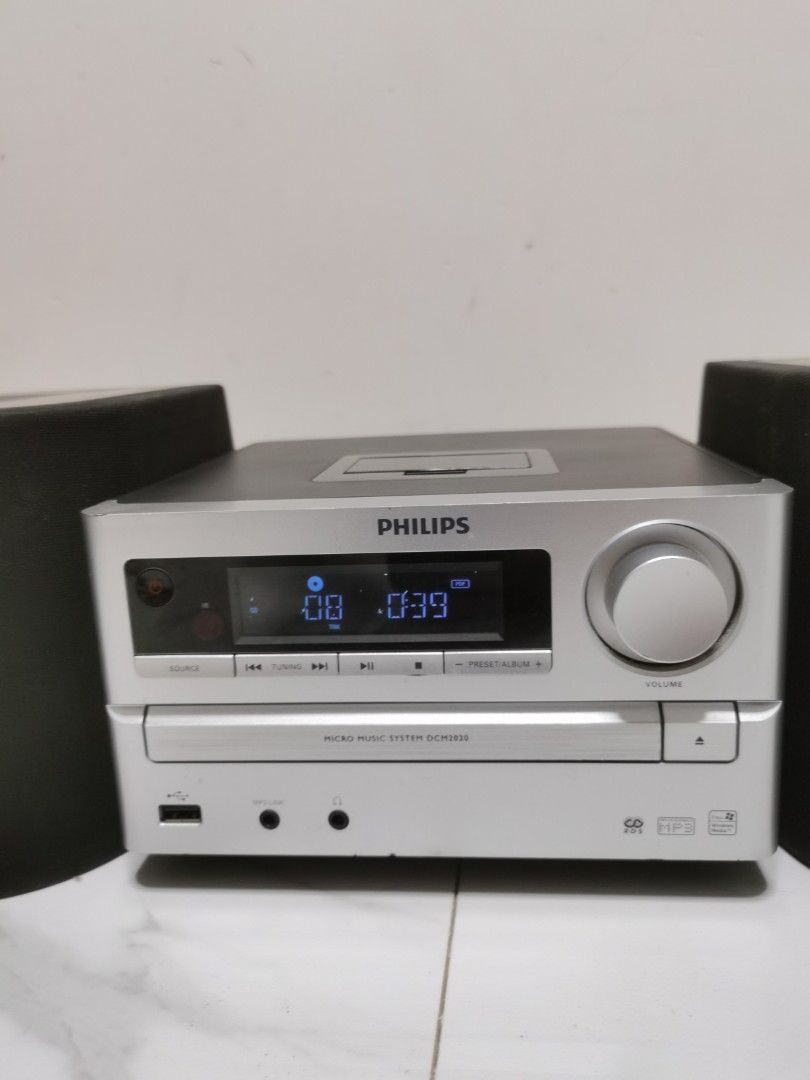 Philips MICRO MUSIC SYSTEM MODEL DCM2020, 音響器材, 音樂播放裝置 MP3及CD Player ...