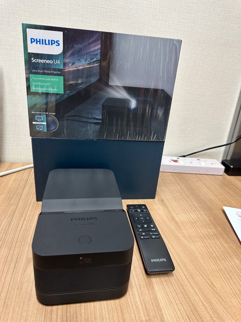 Philips Screeneo U4 Home projector, TV & Home Appliances, TV ...