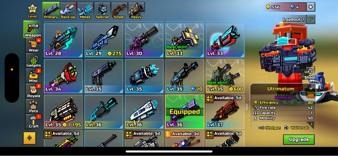 Pixel Gun 3D account, Video Gaming, Gaming Accessories, In-Game ...