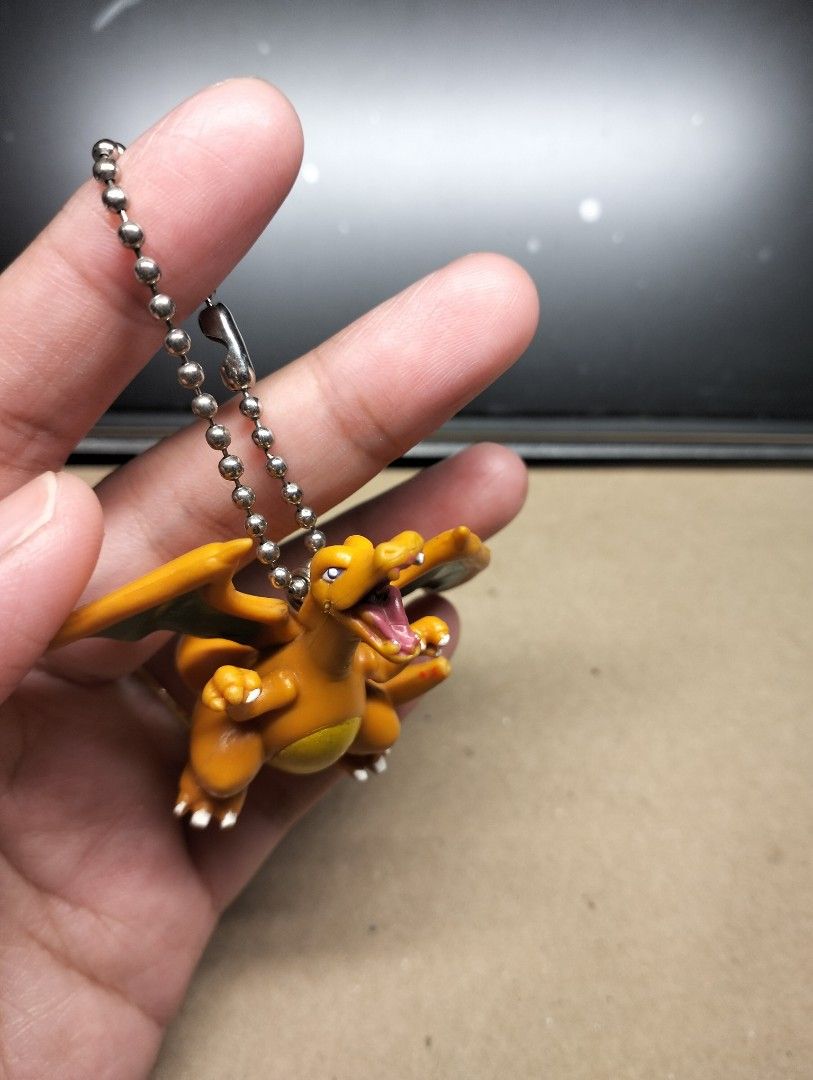 Pokemon charizard keychain, Hobbies & Toys, Toys & Games on Carousell
