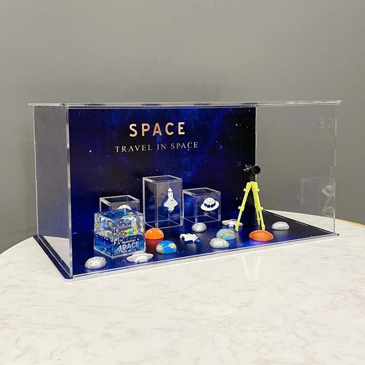 [POPMART DISPLAY CASE] POPMART DIMOO SPACE TRAVEL SERIES HIGH QUALITY ...