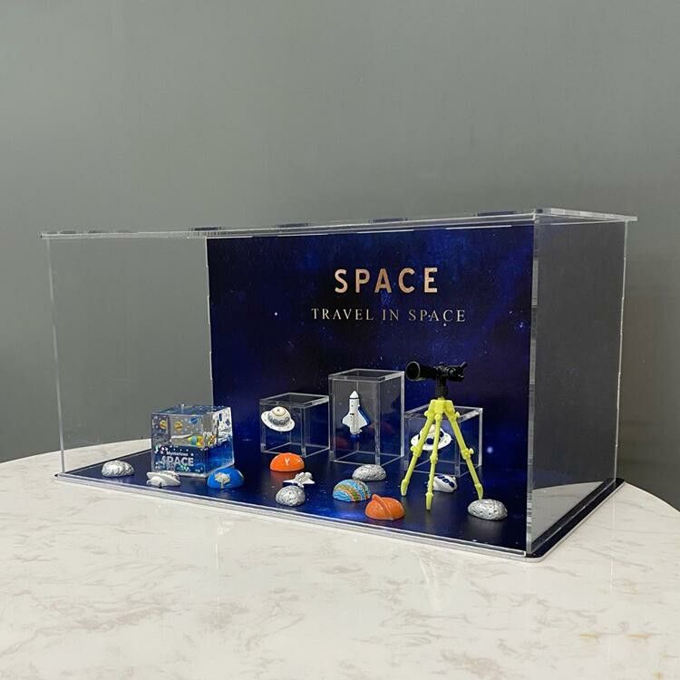 [POPMART DISPLAY CASE] POPMART DIMOO SPACE TRAVEL SERIES HIGH QUALITY ...